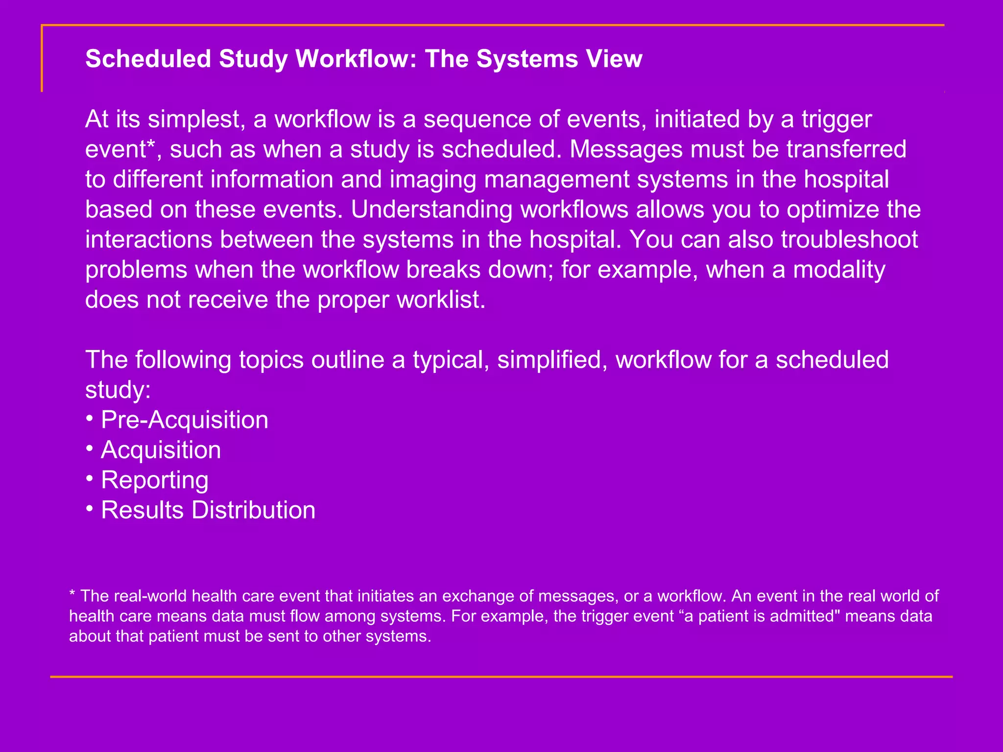 Components And Workflow Of A Digital Radiology Department | PPT
