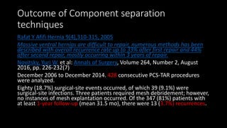 Component separation for ventral hernias prof. ahm shamsul alam | PPTX