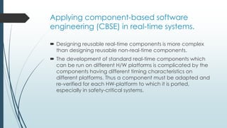 Components in real time systems | PPT
