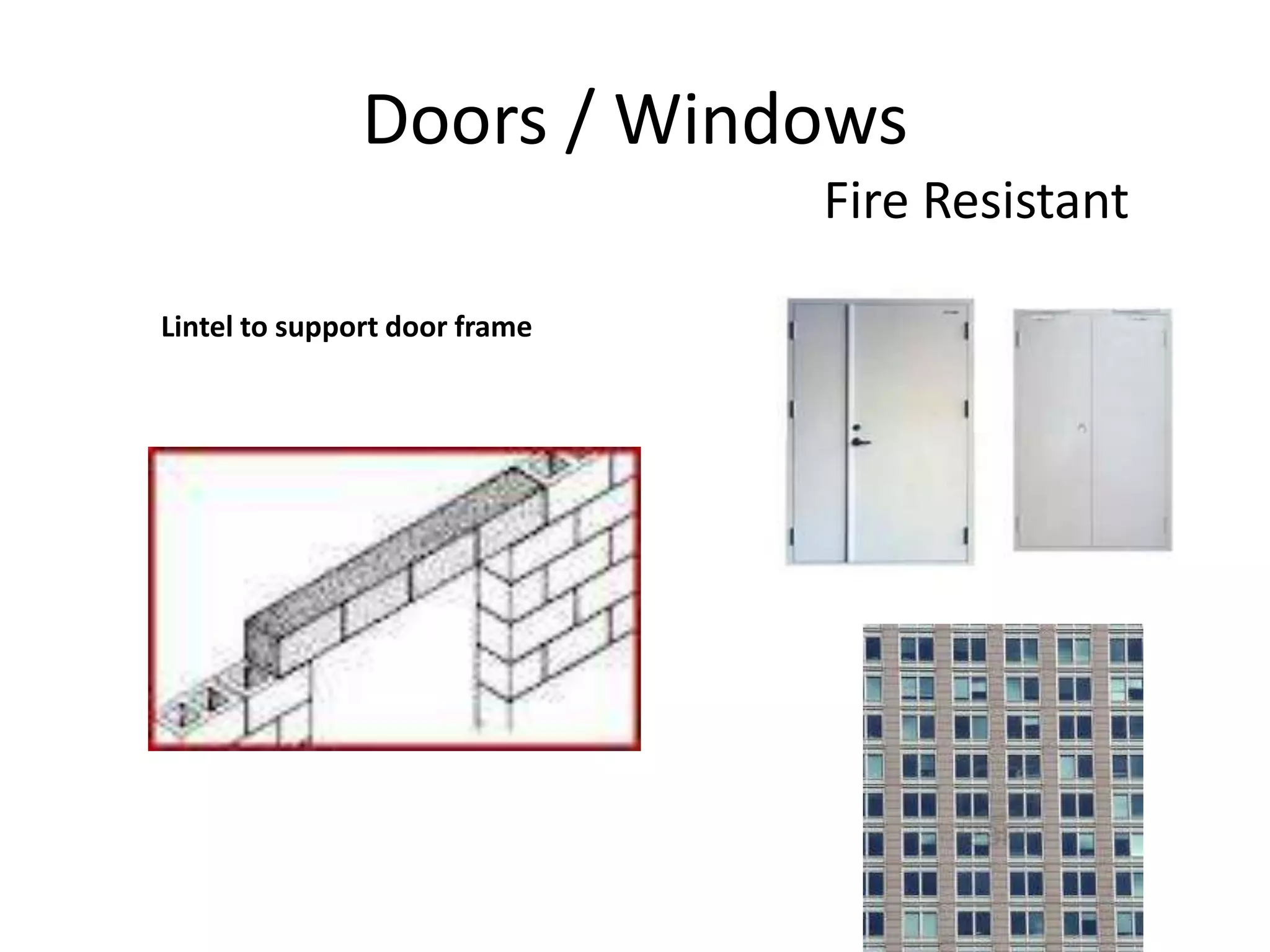 Components of a building | PPTX