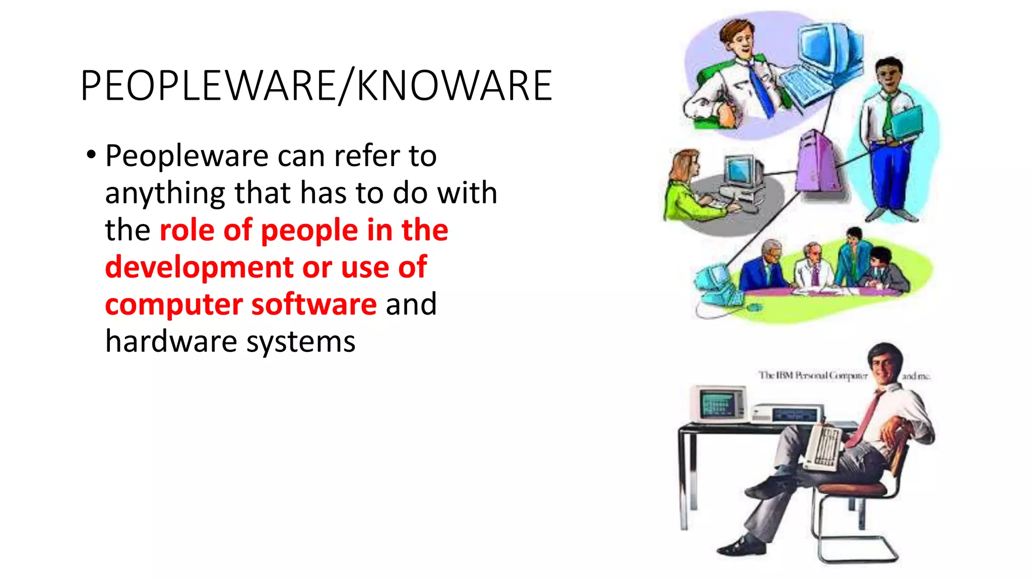 Components of a complete electronic data processing | PPTX