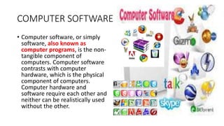 Components of a complete electronic data processing | PPTX
