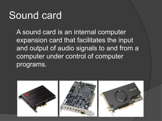 Components of a computer ben riddock | PPTX