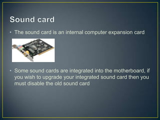 Components of a computer george lee | PPTX