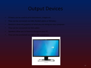 Components of a computer presentation | PPT
