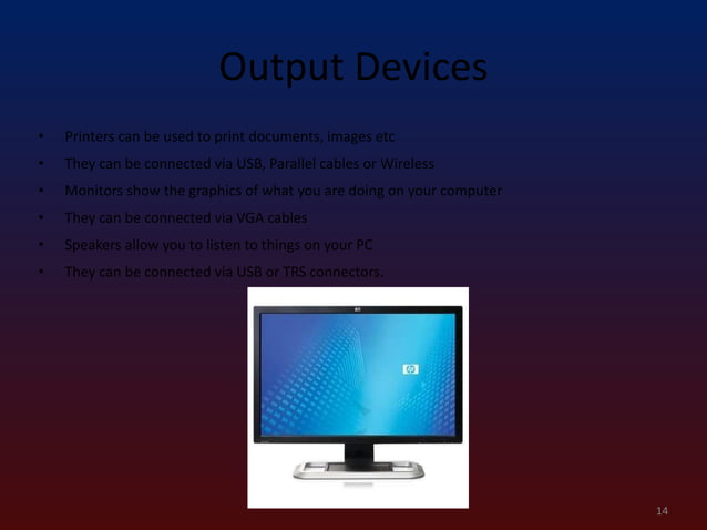 Components of a computer presentation | PPT