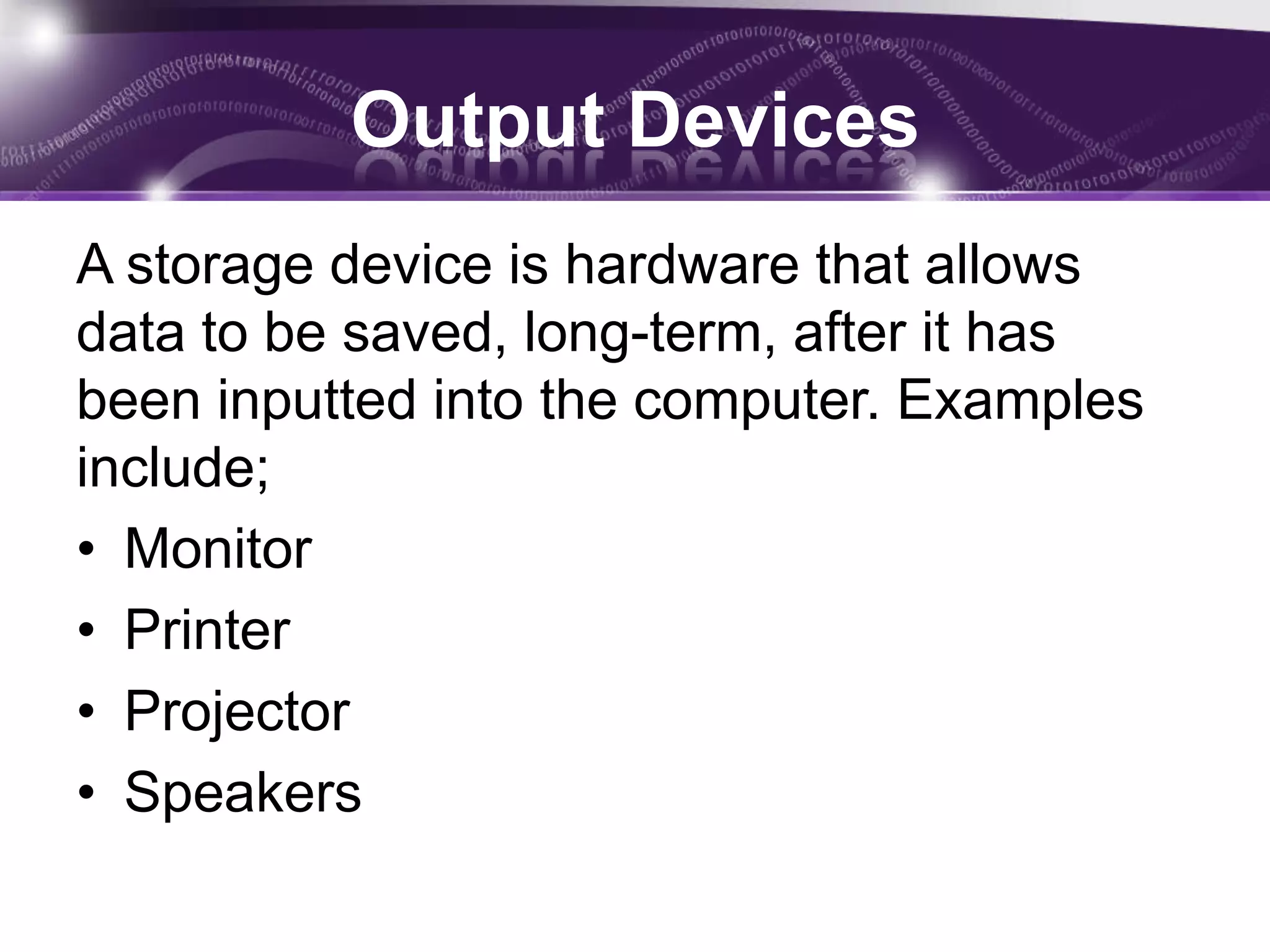 Components of a computer system | PPTX