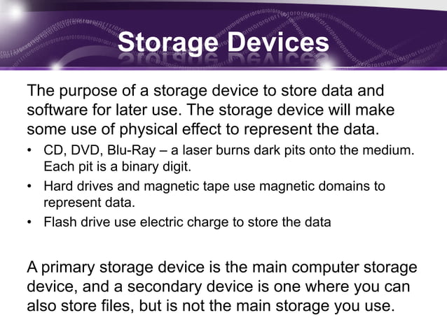 Components of a computer system | PPTX