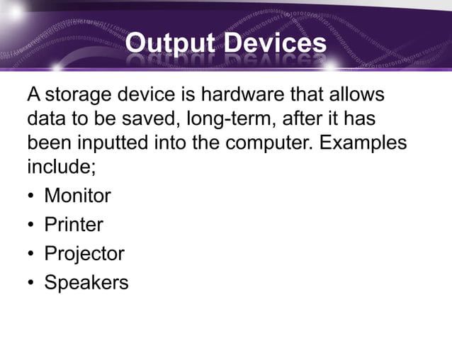 Components of a computer system | PPTX