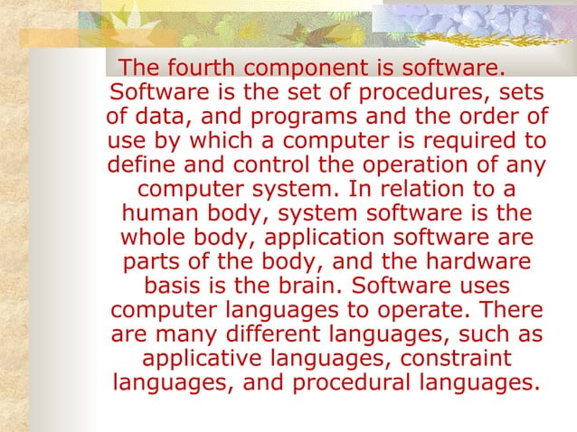 Components of a computer system | PPT