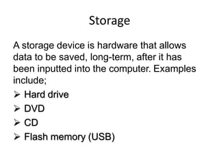 Componentsofacomputersystem | PPT