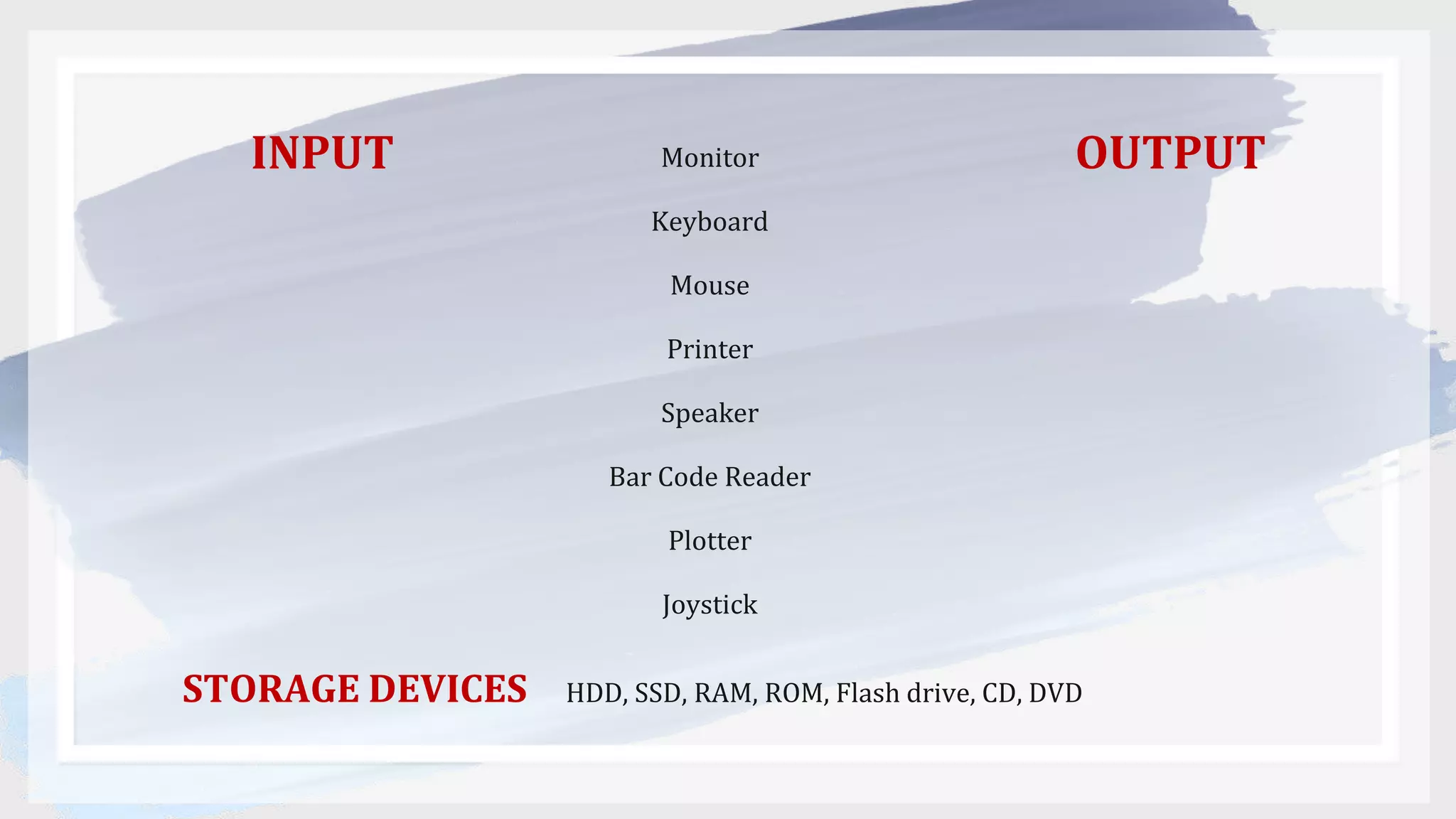 Components of a computer system.pptx | Computer Peripherals | Computing