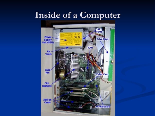 Components of a computer technical | PPT | Computer Peripherals | Computing