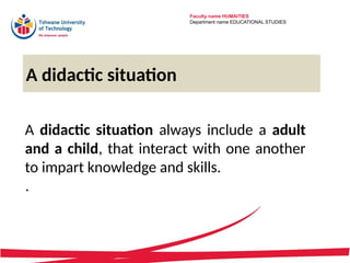 COMPONENTS OF A DIDATIC SITUATION TEACHING .pptx