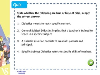COMPONENTS OF A DIDATIC SITUATION TEACHING .pptx