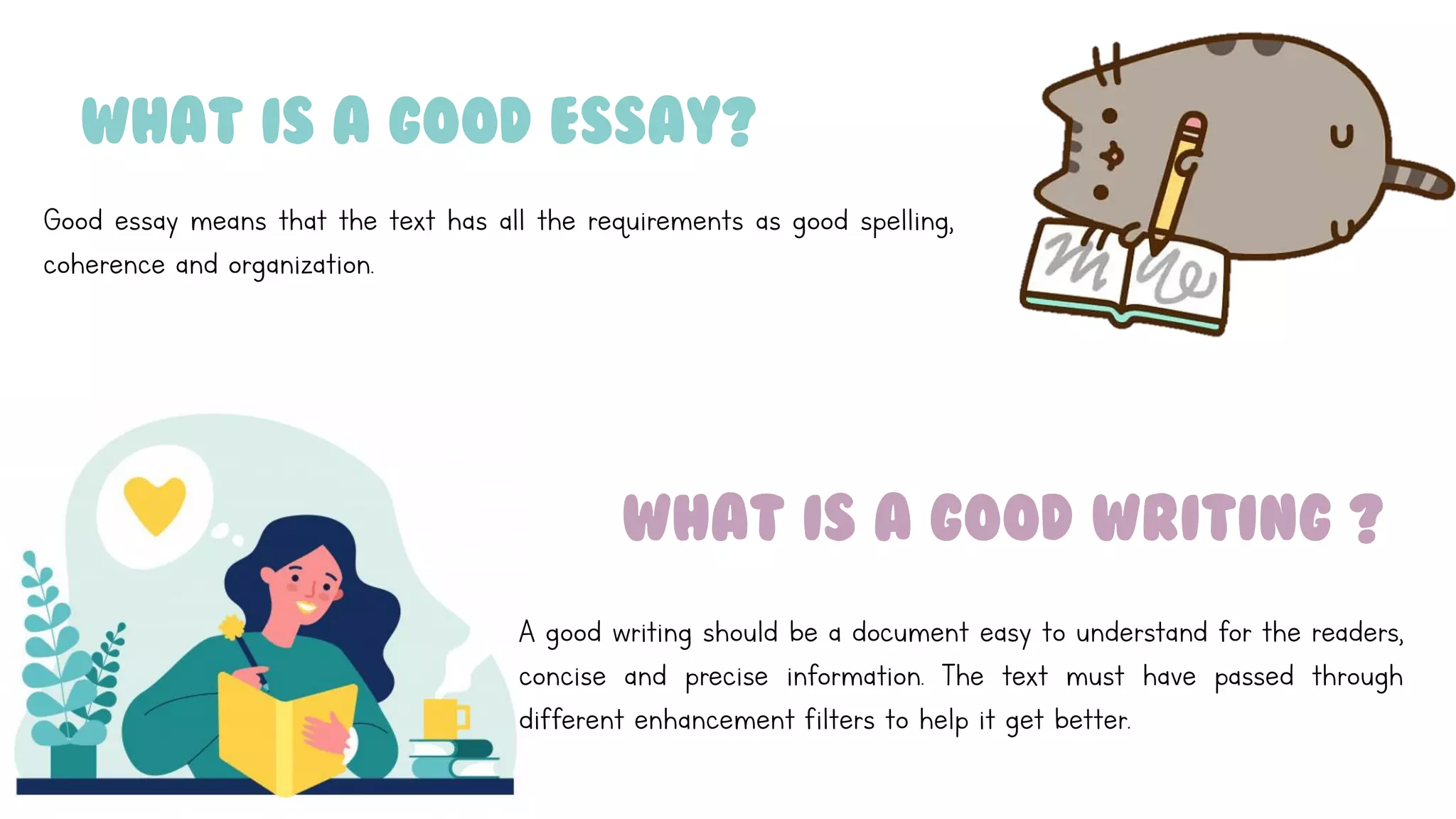 Components of writing a good essay | PDF