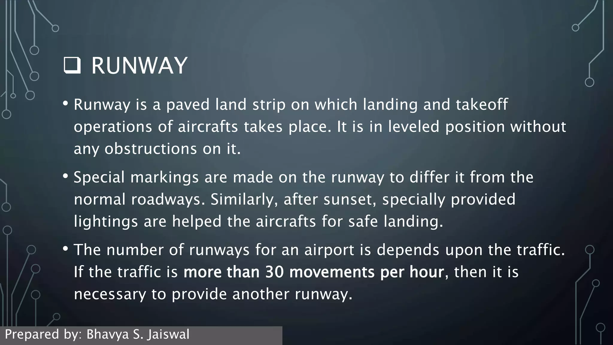 Components of Airfield | PPTX