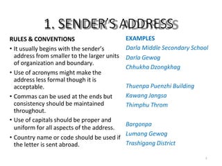 Essential Components of formal Letter writing | PPT