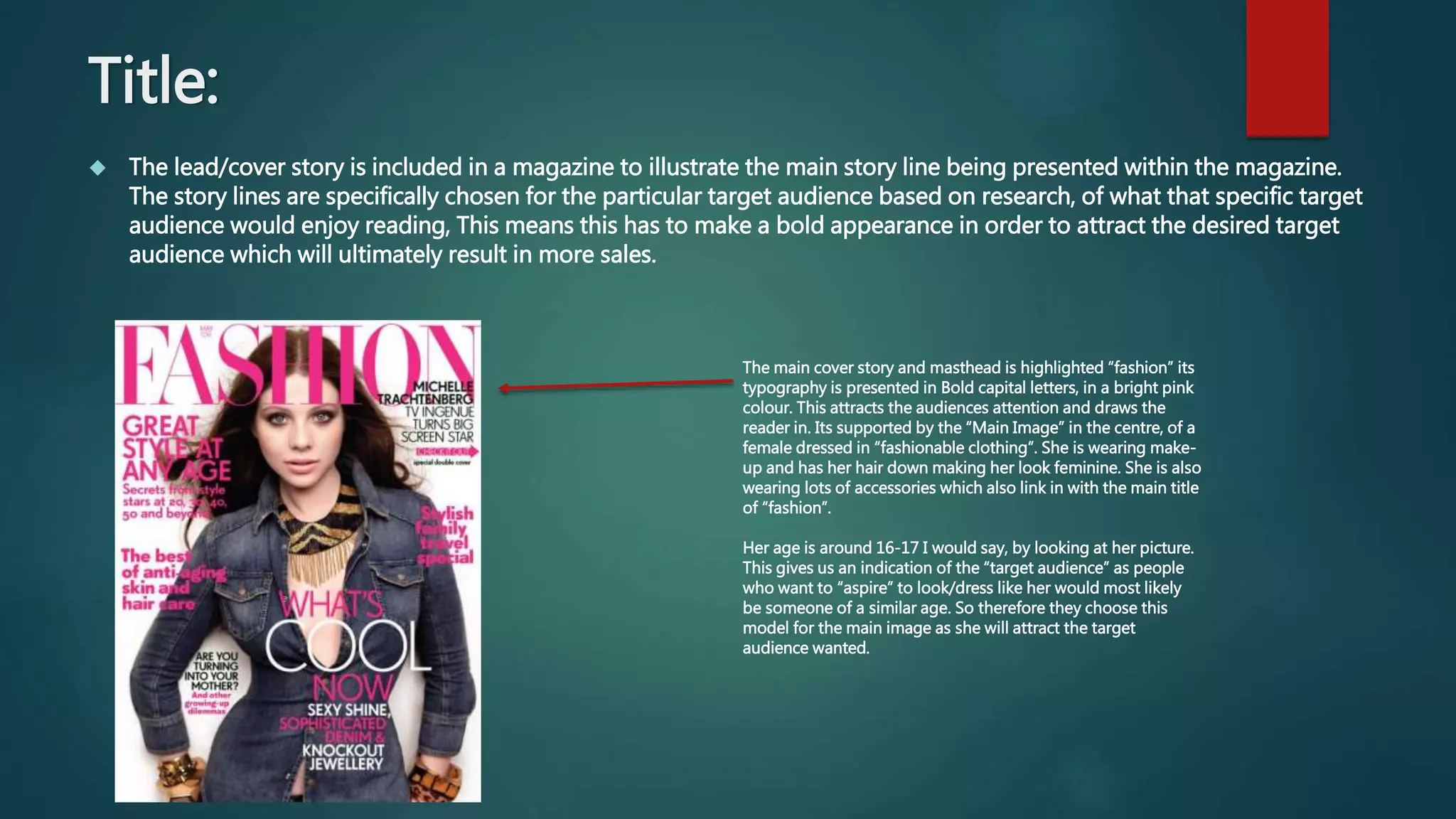 Components of a magazine! | PPTX