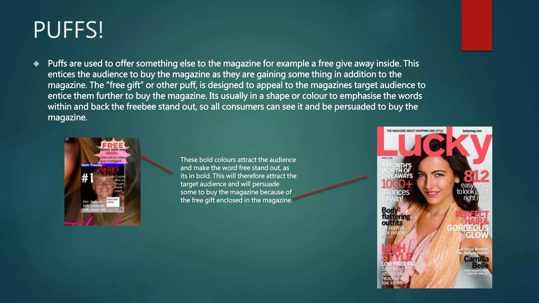 Components of a magazine! | PPTX