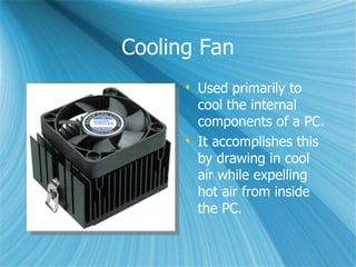 Components of a PC | PPT