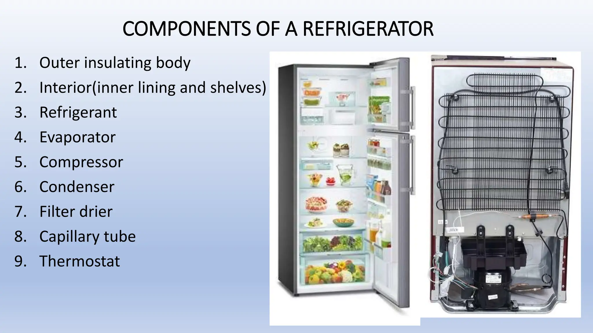 COMPONENTS OF A REFRIGERATOR (1).pptx