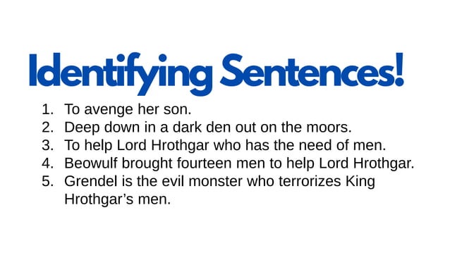 Components Of A Sentence Subject Predicate Direct And Indirect Objects And Complements Ppt