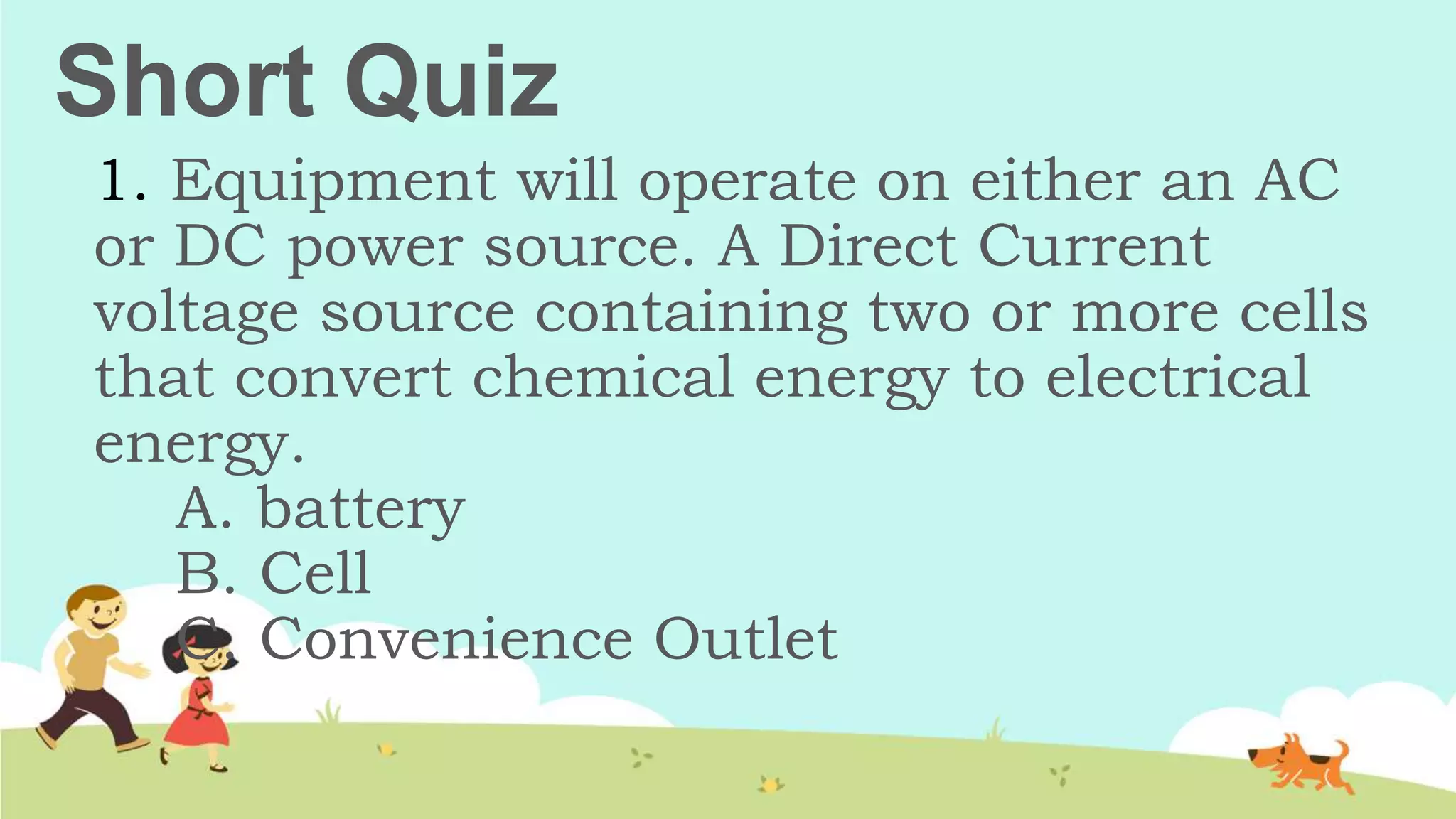 Components of a Simple Circuit Quiz.pptx