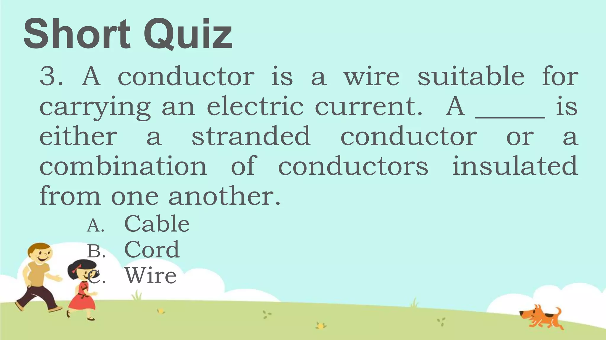 Components of a Simple Circuit Quiz.pptx