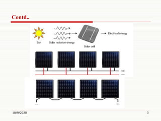 Components of a solar electric generating system | PDF