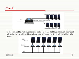Components of a solar electric generating system | PDF