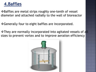Components of a typical fermenter | PPTX