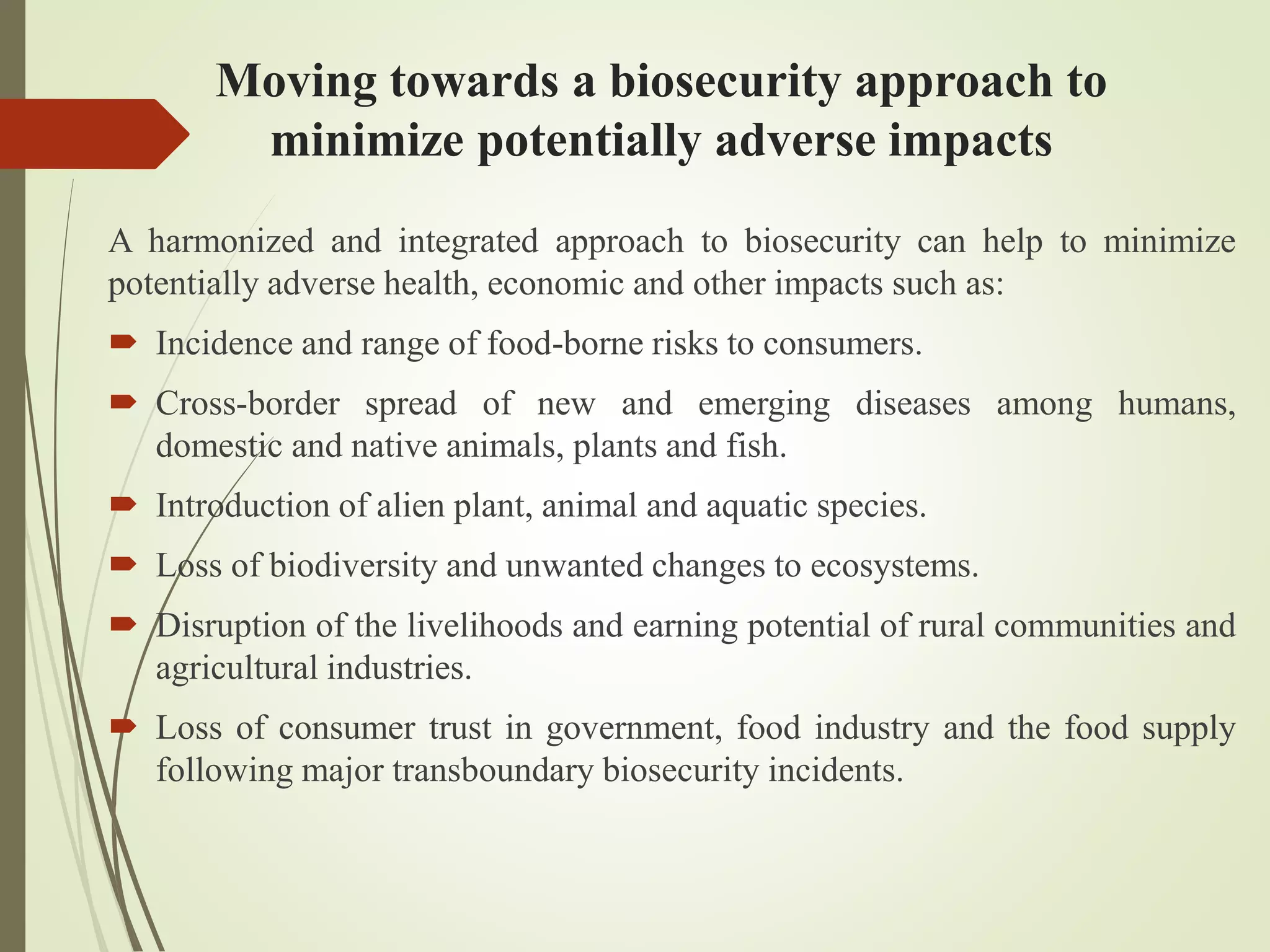 Components of biosecurity | PPTX