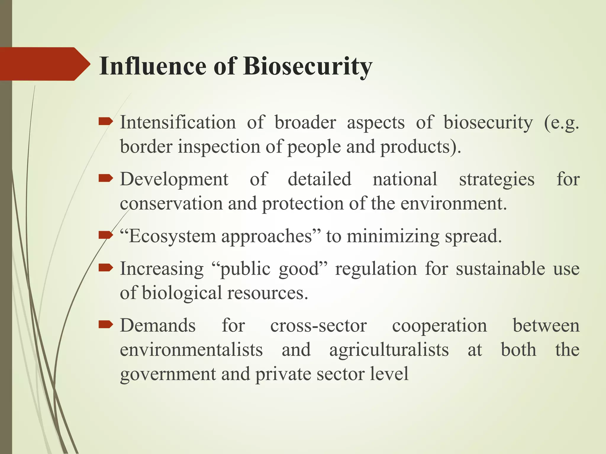 Components of biosecurity | PPTX