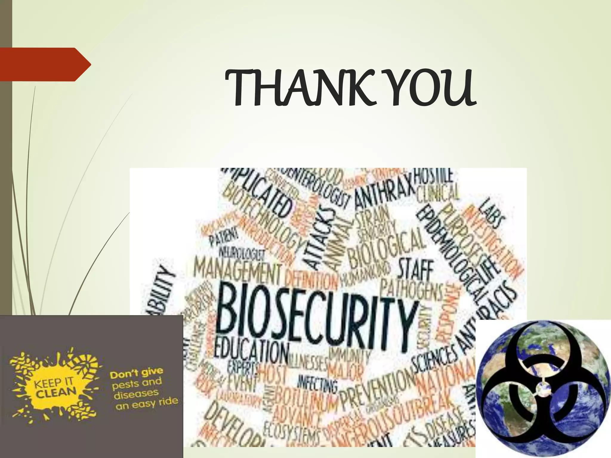 Components of biosecurity | PPTX