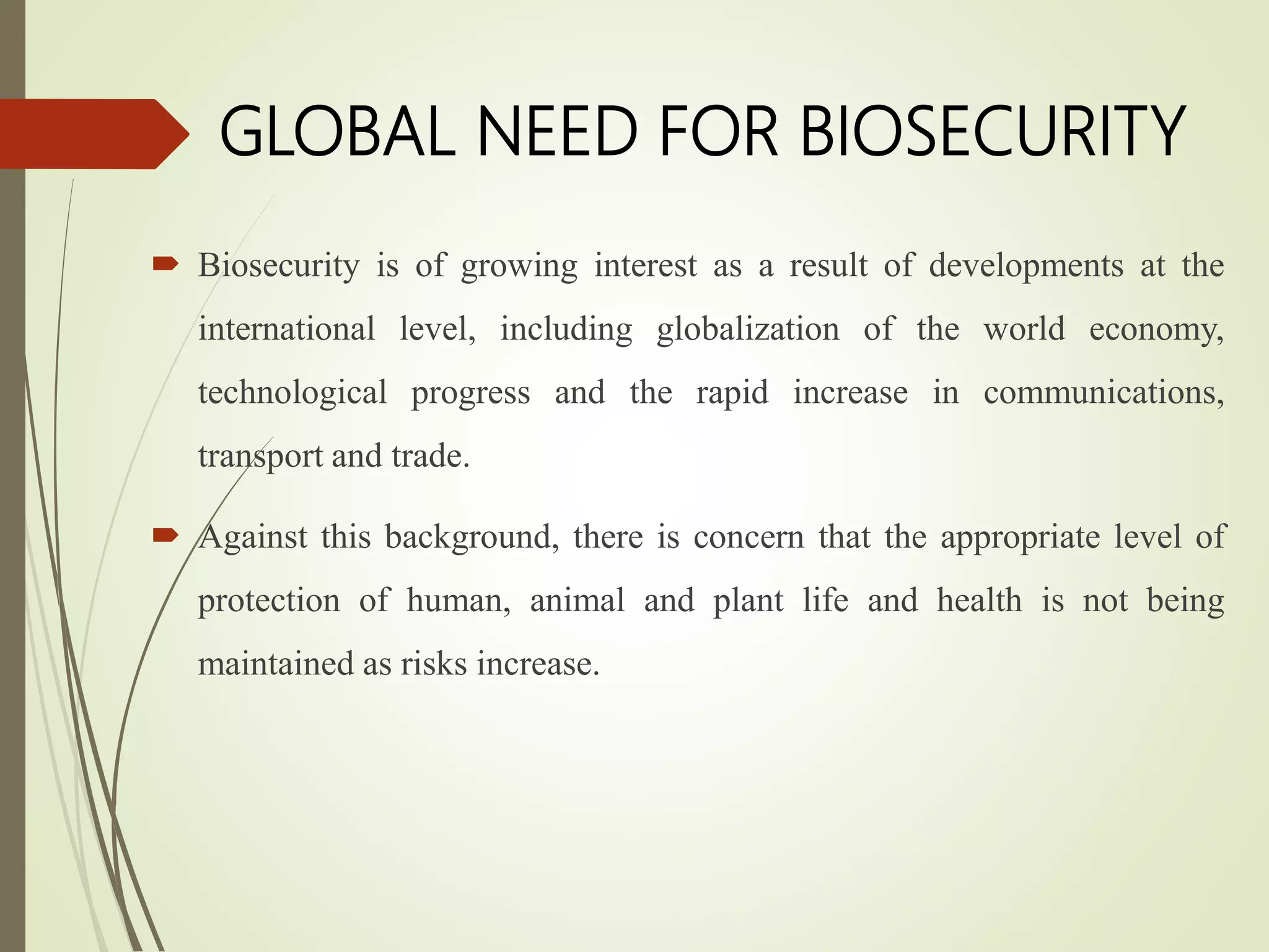 Components of biosecurity | PPTX
