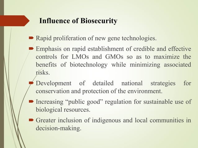 Components of biosecurity | PPTX