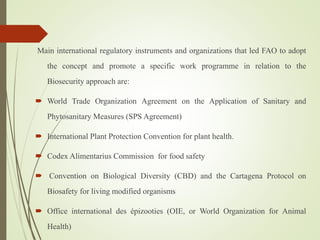 Components of biosecurity | PPTX