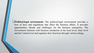 COMPONENTS OF BUSINESS ENVIRONMENT-I.pptx