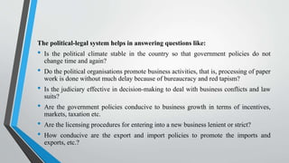 COMPONENTS OF BUSINESS ENVIRONMENT-I.pptx