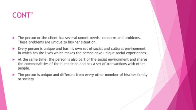 COMPONENTS OF CASEWORK.pptx | Mental Health | Diseases and Conditions