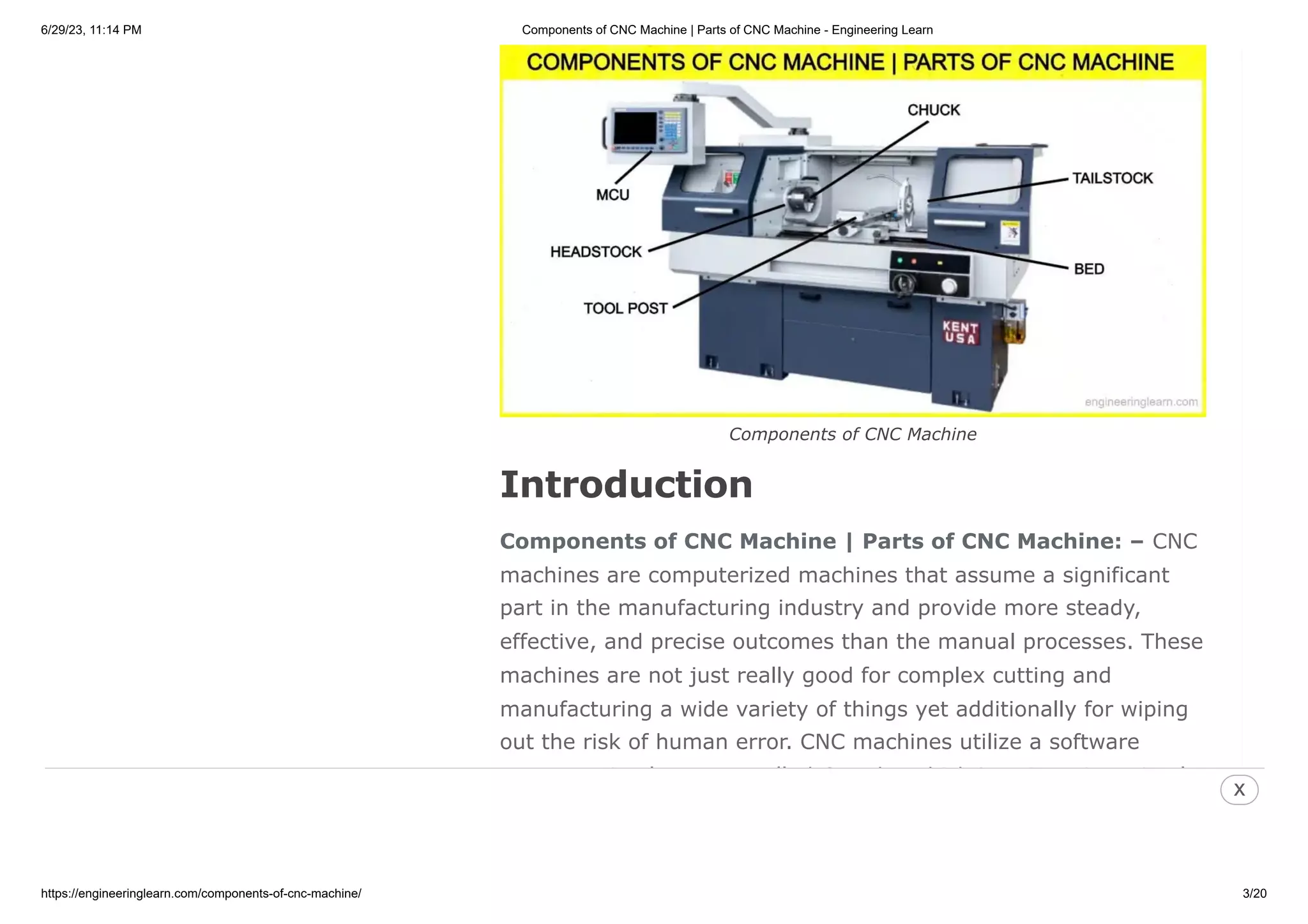 Components of CNC Machine _ Parts of CNC Machine - Engineering Learn.pdf