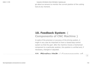 Components of CNC Machine _ Parts of CNC Machine - Engineering Learn.pdf