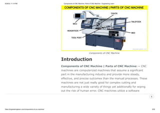 Components of CNC Machine _ Parts of CNC Machine - Engineering Learn.pdf