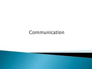 Components of communication | PPTX