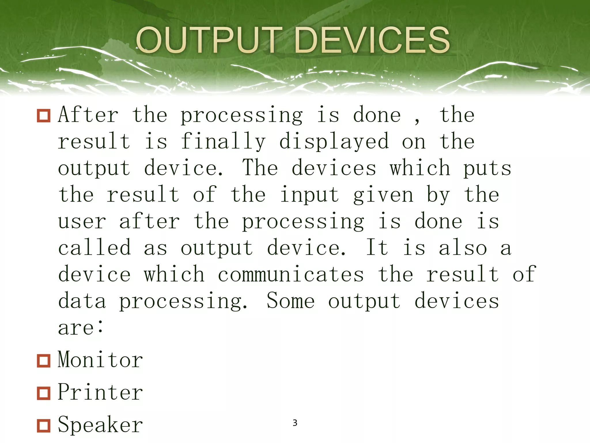 Components of computer | PPT