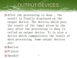 Components of computer | PPT