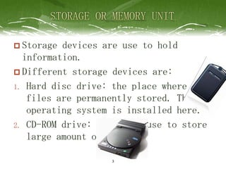 Components of computer | PPT