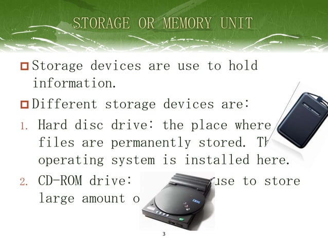 Components of computer | PPT