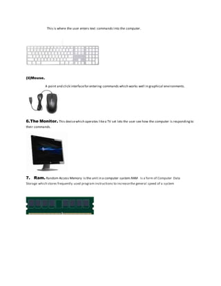 Components of computer. | PDF